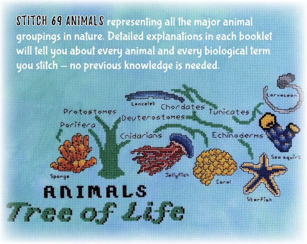Animals Tree of Life Stitchalong – Climbing Goat Designs