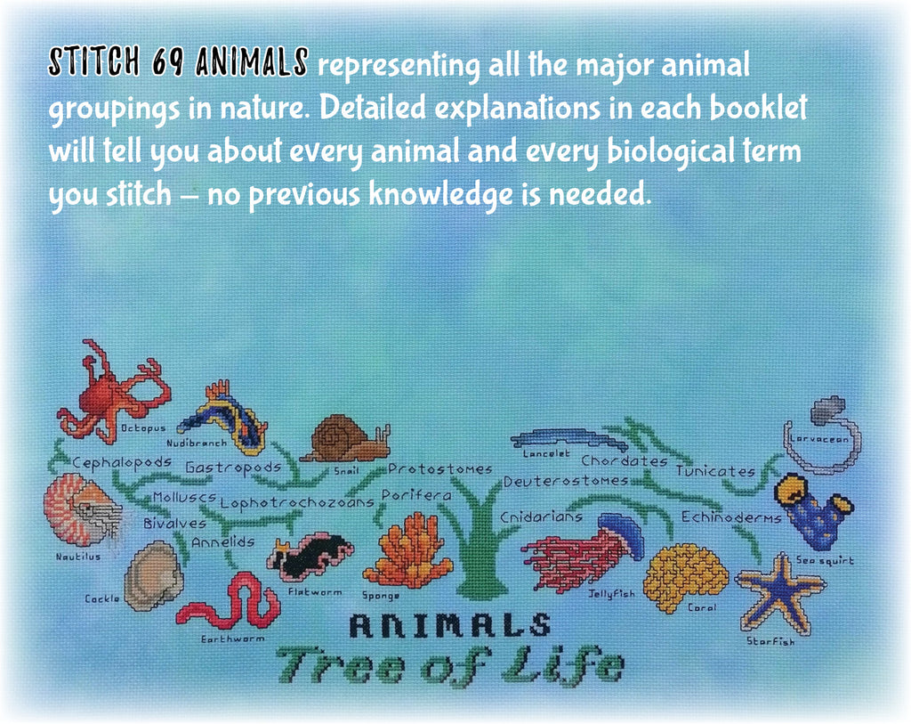 Animals Tree of Life Stitchalong – Climbing Goat Designs